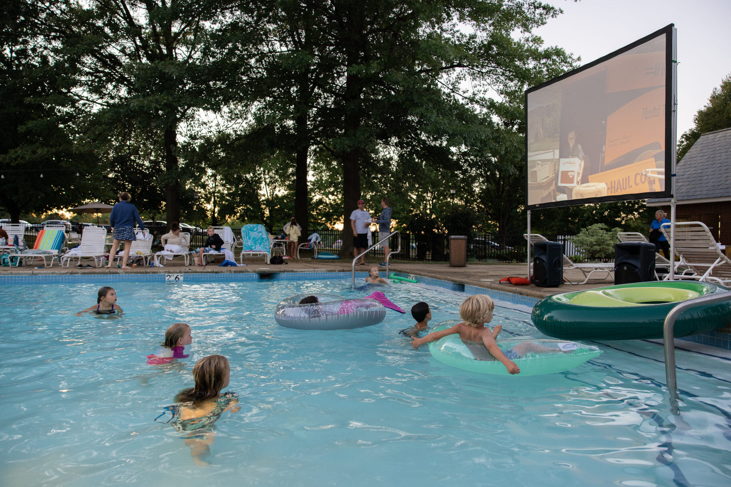 Movie Night at the Pool - Brookside Country Club
